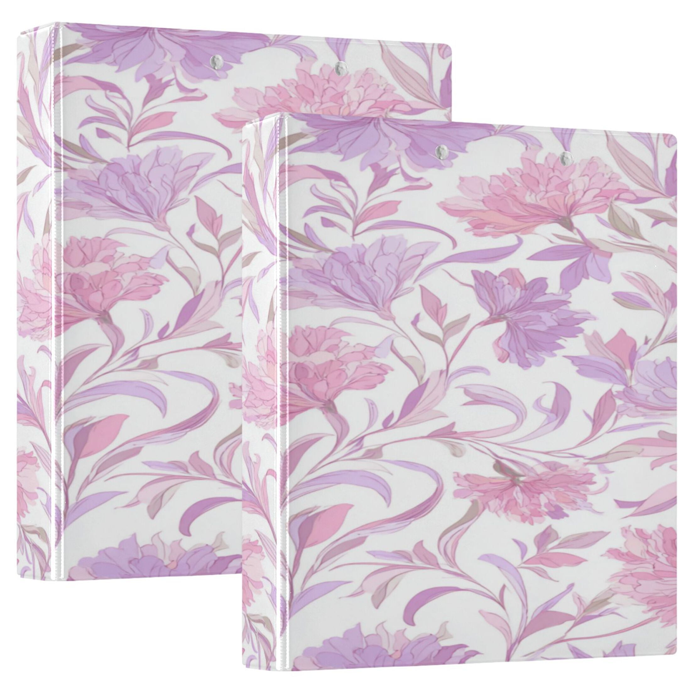 3 Ring Binder 1.5 inch Round Rings with Interior Pockets Binders ...