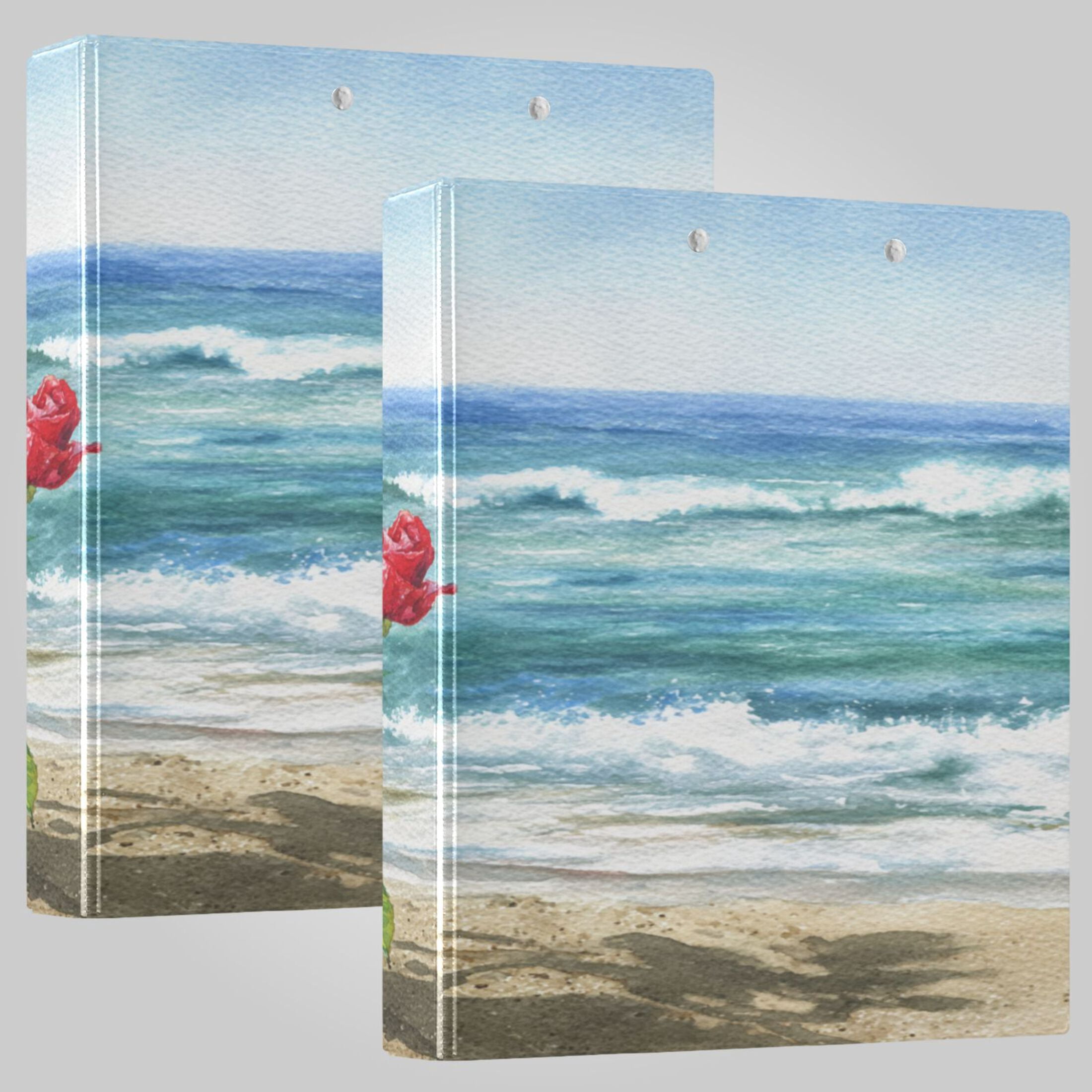 3 Ring Binder 1.5 inch Round Rings with Interior Pockets Binders ...