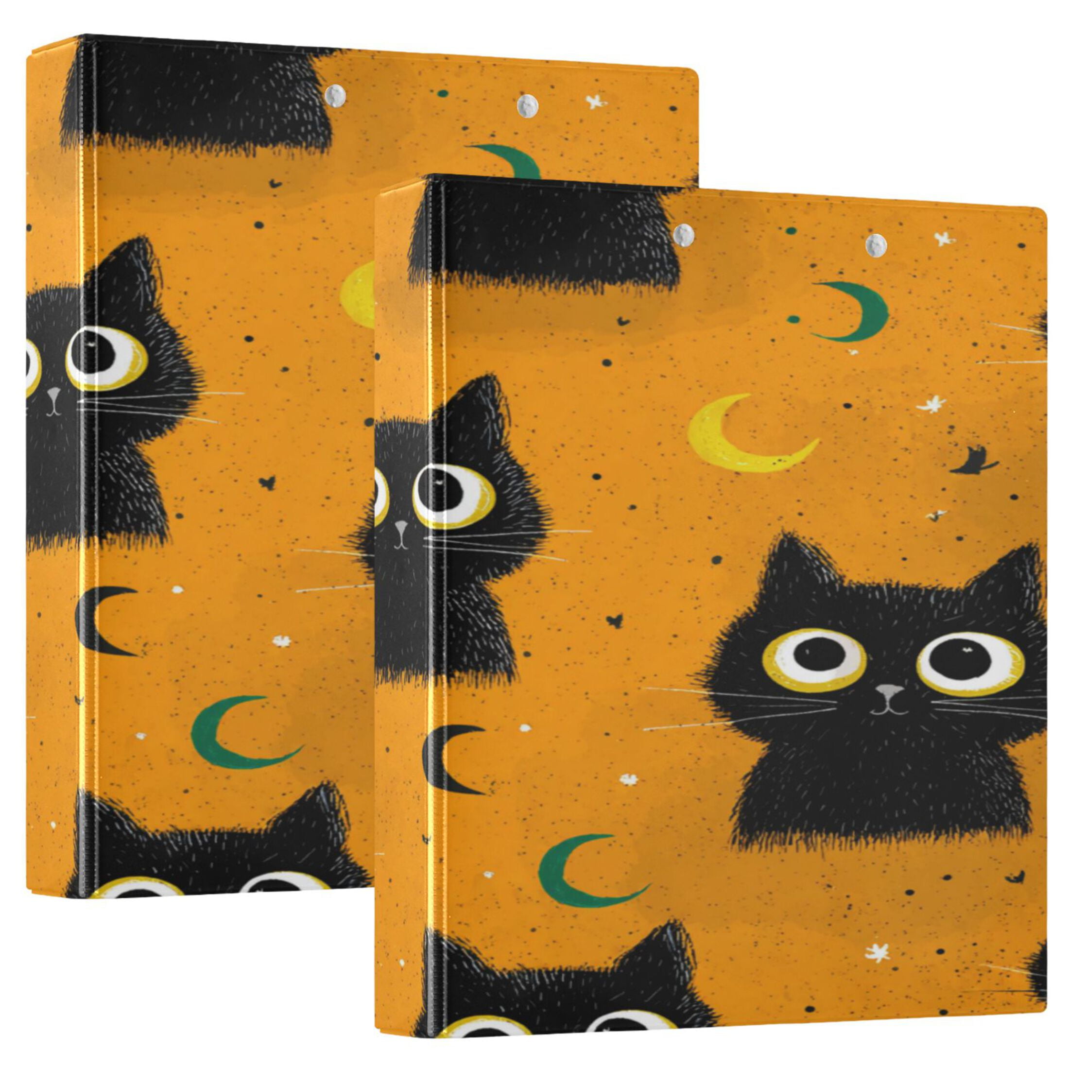 3 Ring Binder 1.5 inch Round Rings with Interior Pockets Binders ...