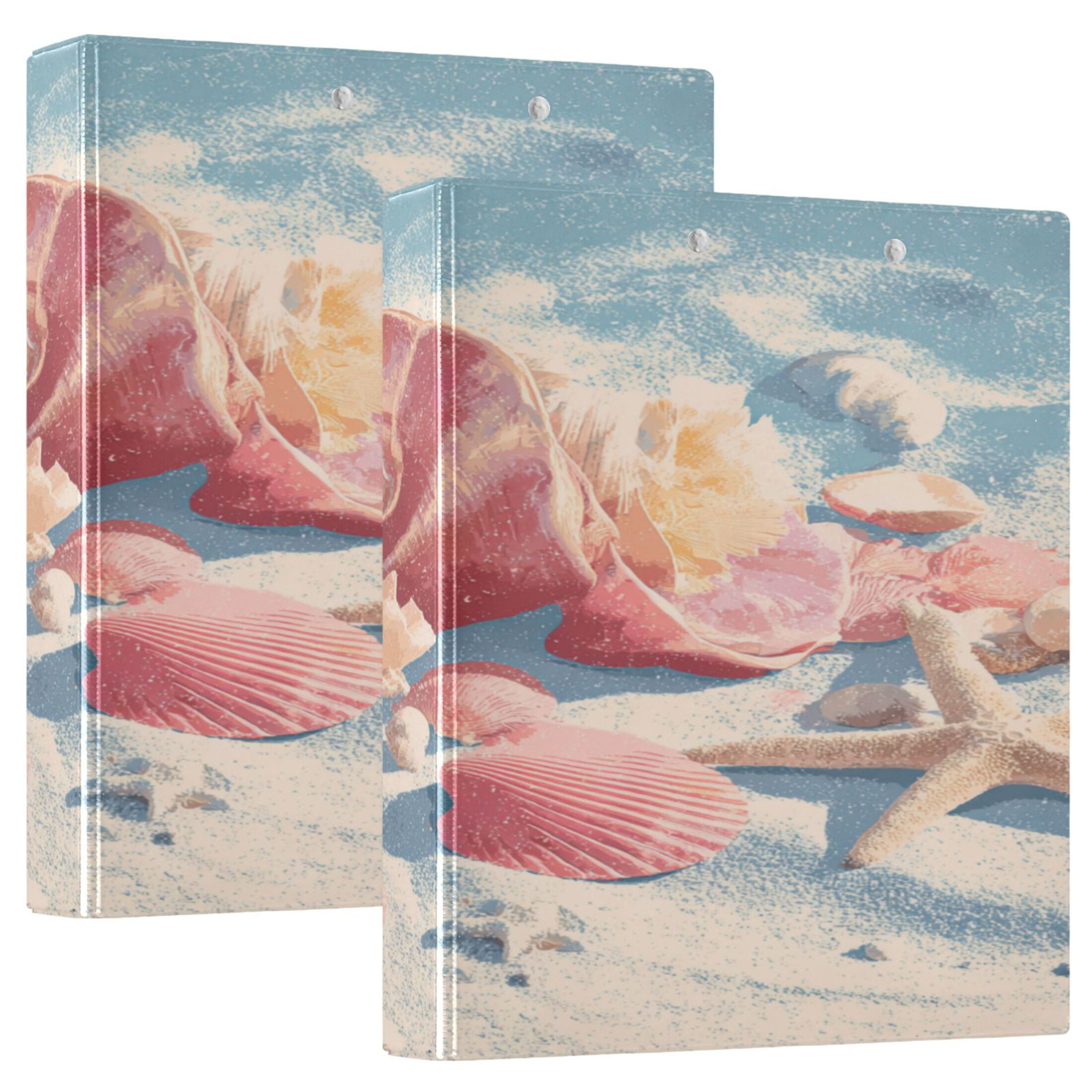 3 Ring Binder 1.5 inch Round Rings with Interior Pockets Binders ...