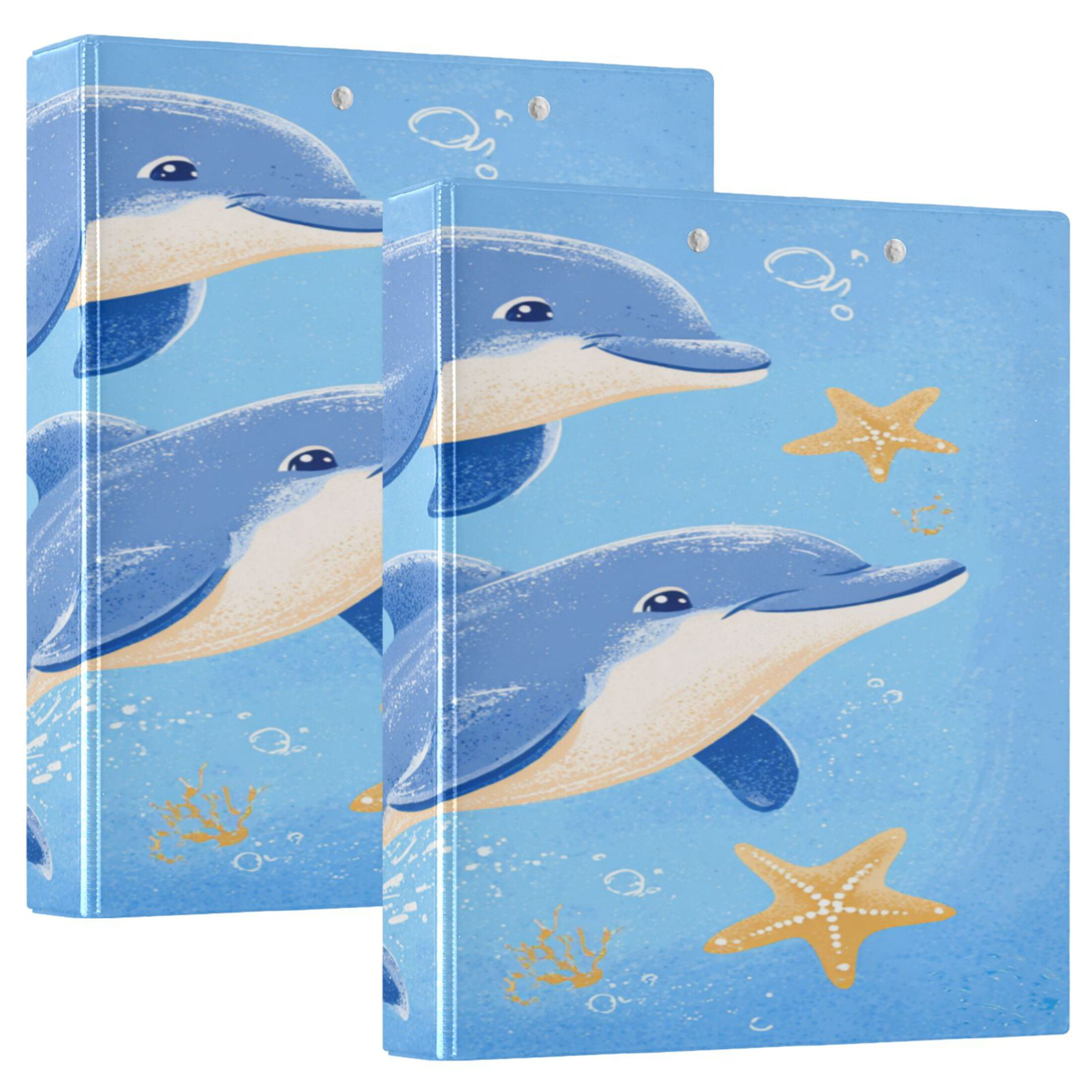 3 Ring Binder 1.5 inch Round Rings with Interior Pockets Binders ...