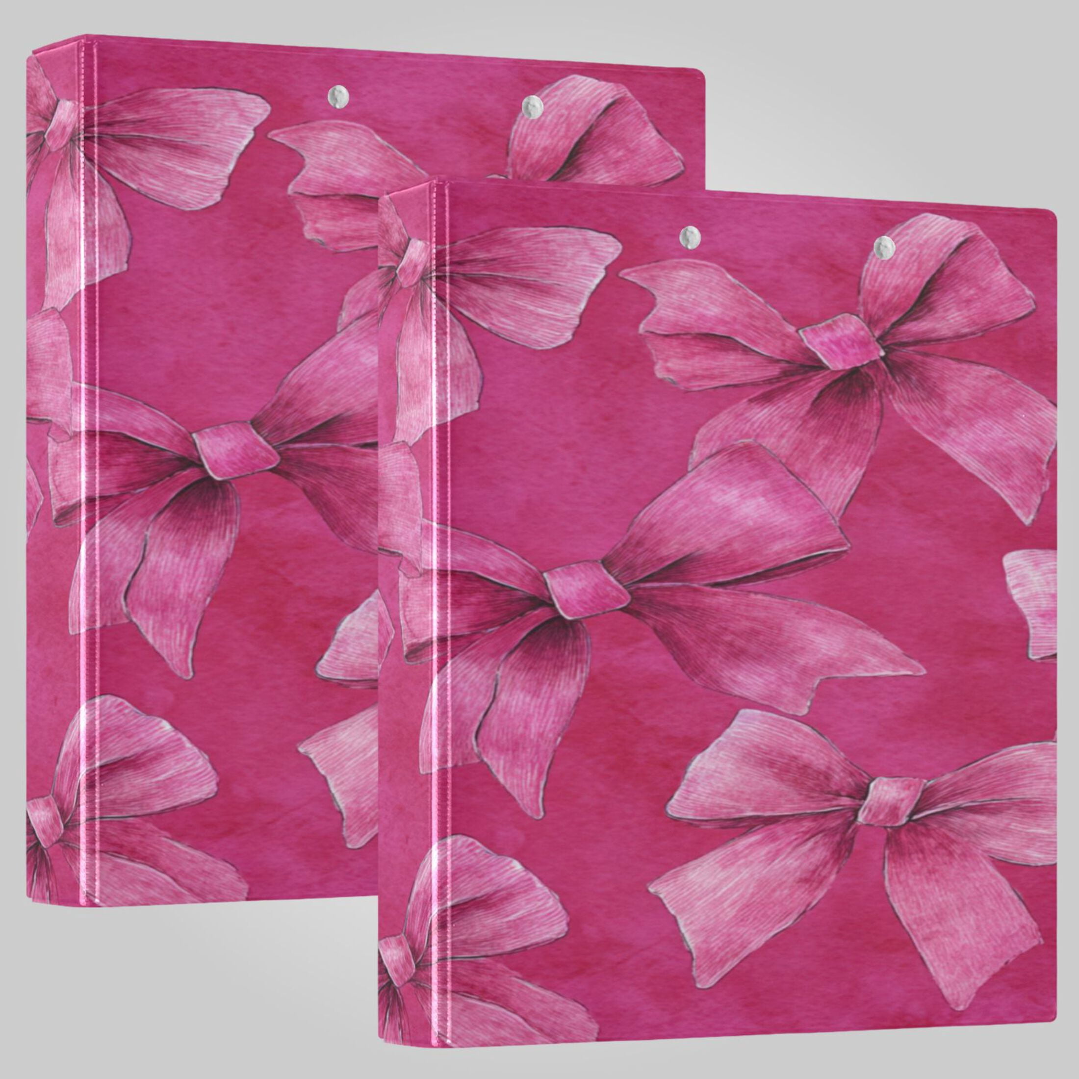 3 Ring Binder 1.5 inch Round Rings with Interior Pockets Binders ...