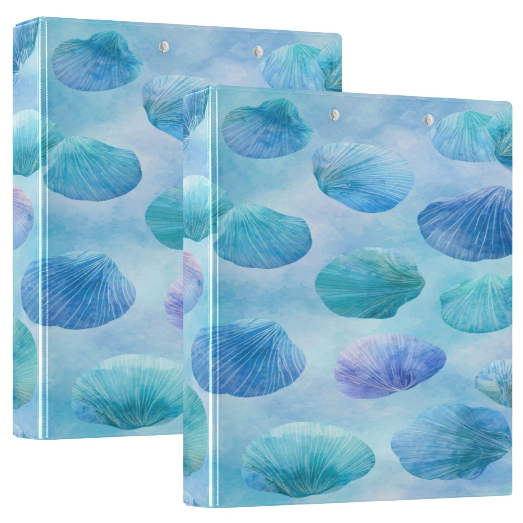 3 Ring Binder 1.5 inch Round Rings with Interior Pockets Binders ...