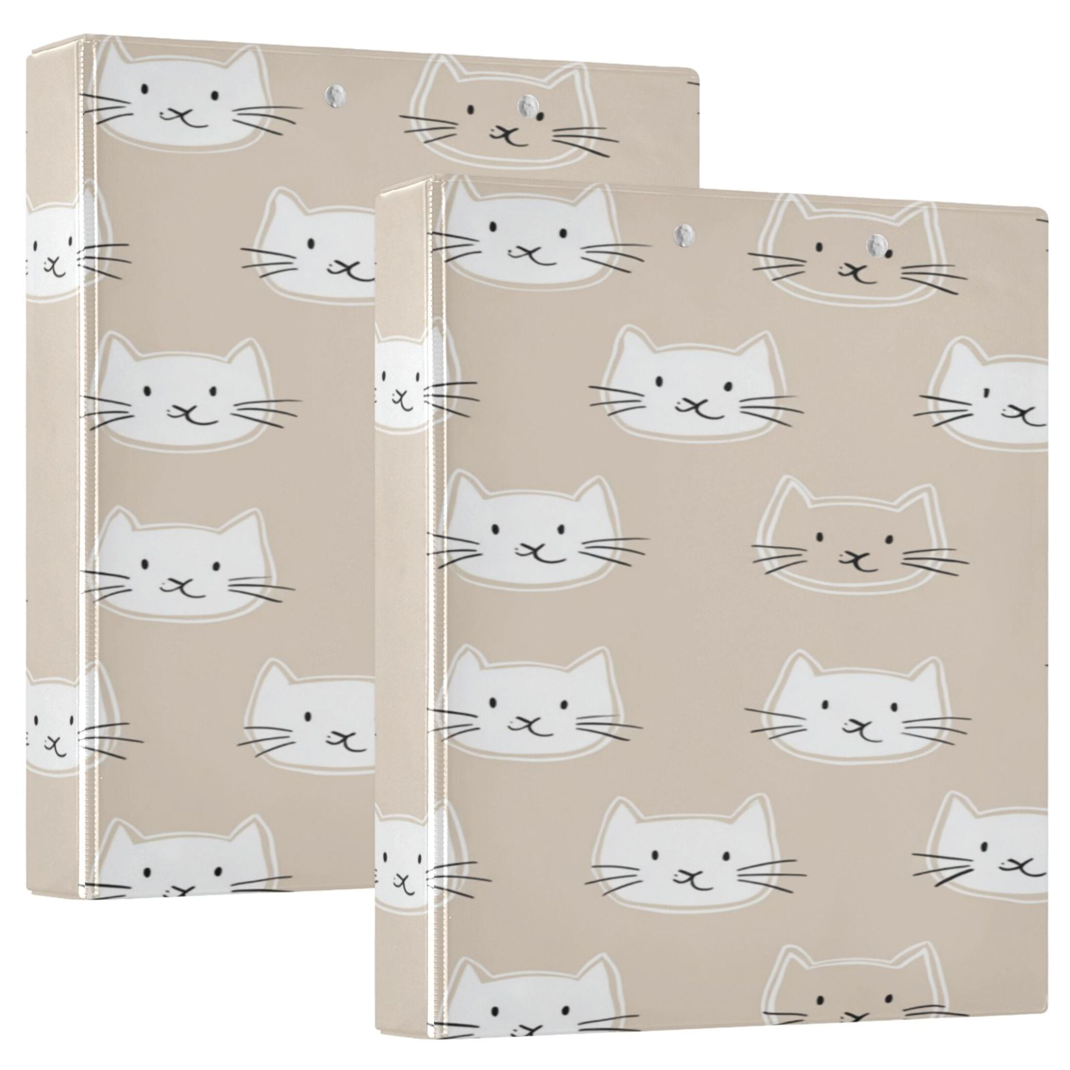 3 Ring Binder 1.5 inch Round Rings with Interior Pockets Binders ...