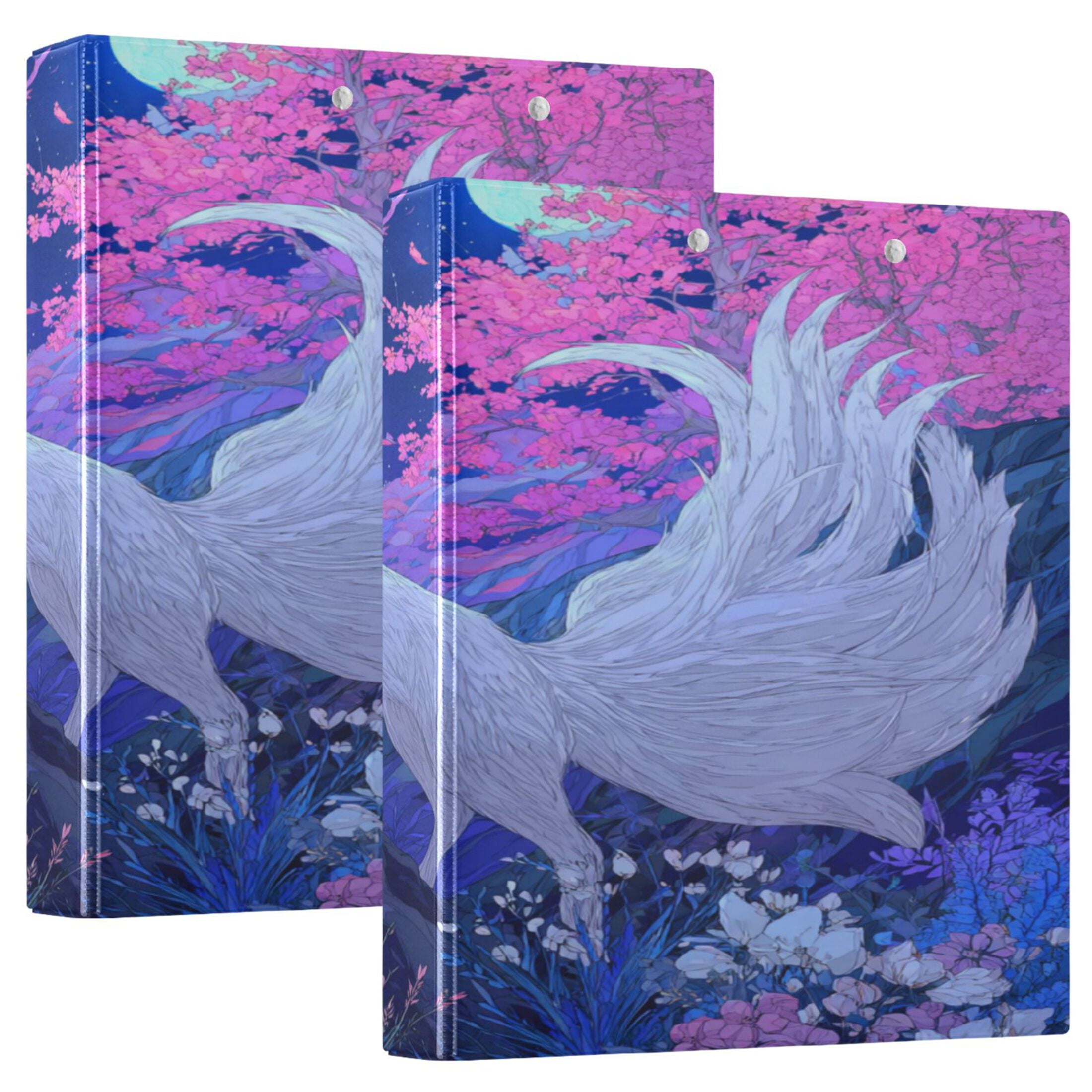 3 Ring Binder 1.5 inch Round Rings with Interior Pockets Binders ...