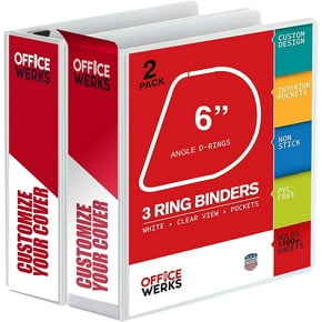 3 Ring Binder 6x9