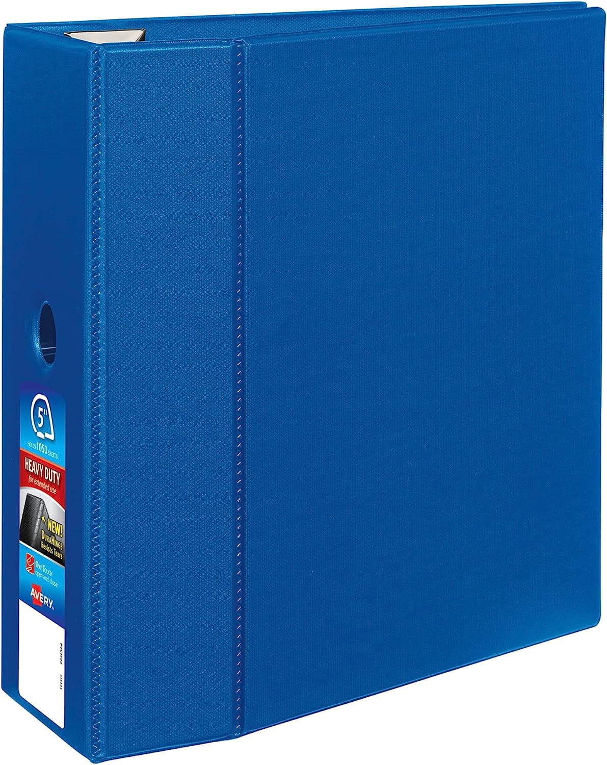 3 Ring Binder, 5 Inch EZD Rings, 2.3/4.8 Inch Spine, 1 Blue Binder ...
