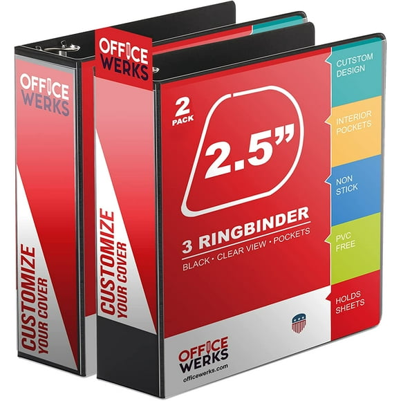 2.5 Inch Binders in Binder by Ring Size - Walmart.com