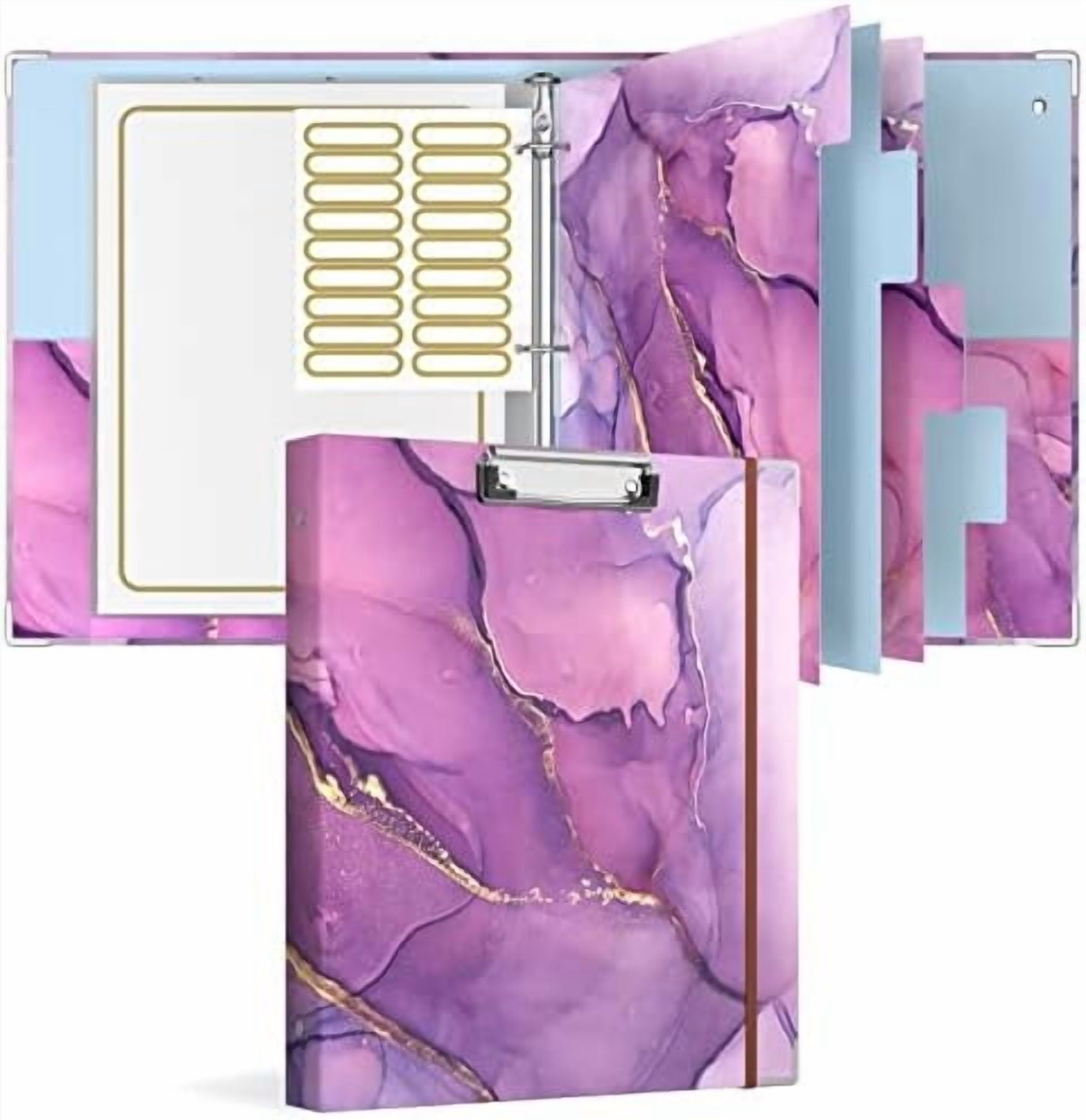 3 Ring Binder with clipboard, 1 inch 8.5 x 11 in Letter Size View ...