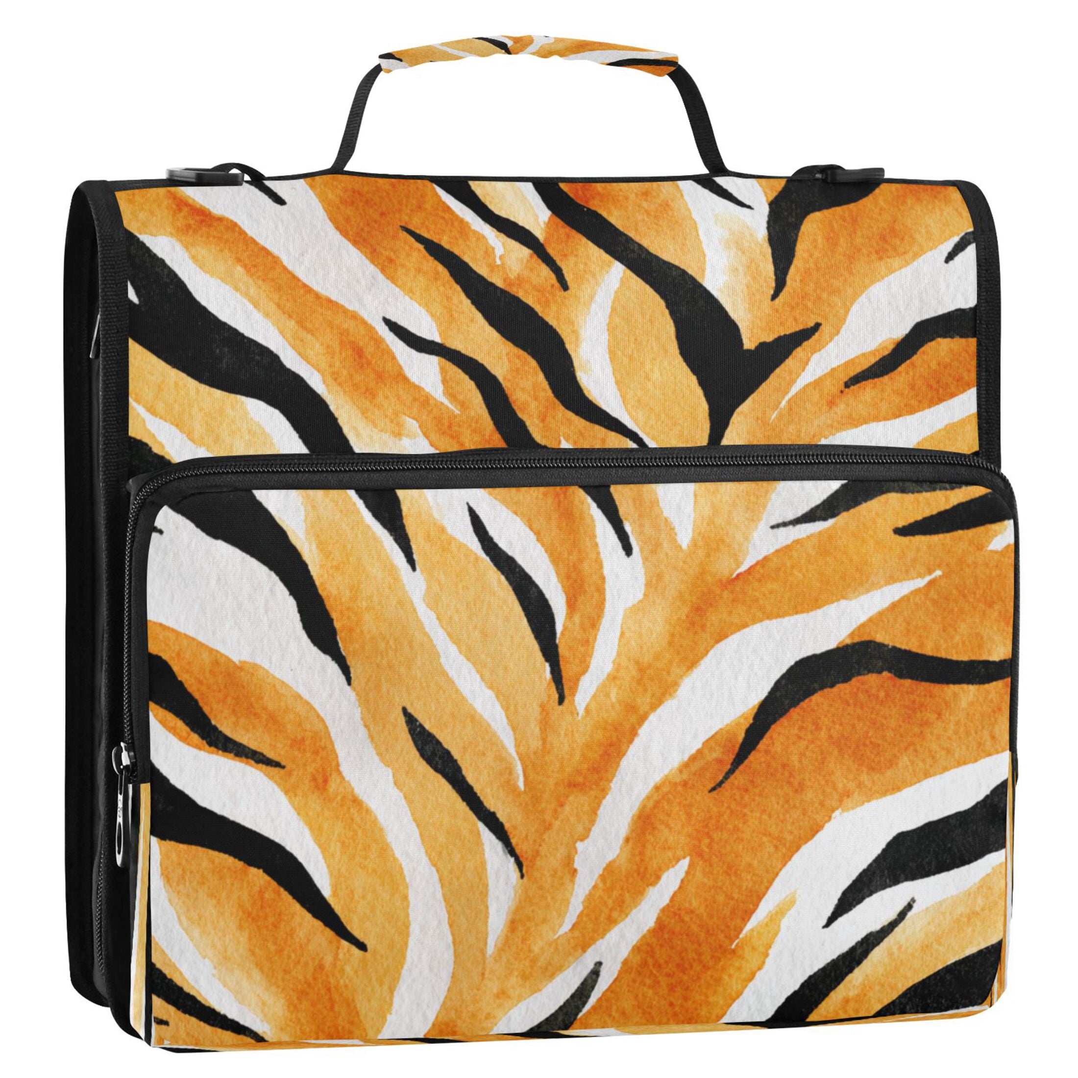 3 Ring Zipper Binder Stationery Organizer for Study Work Home Travel ...