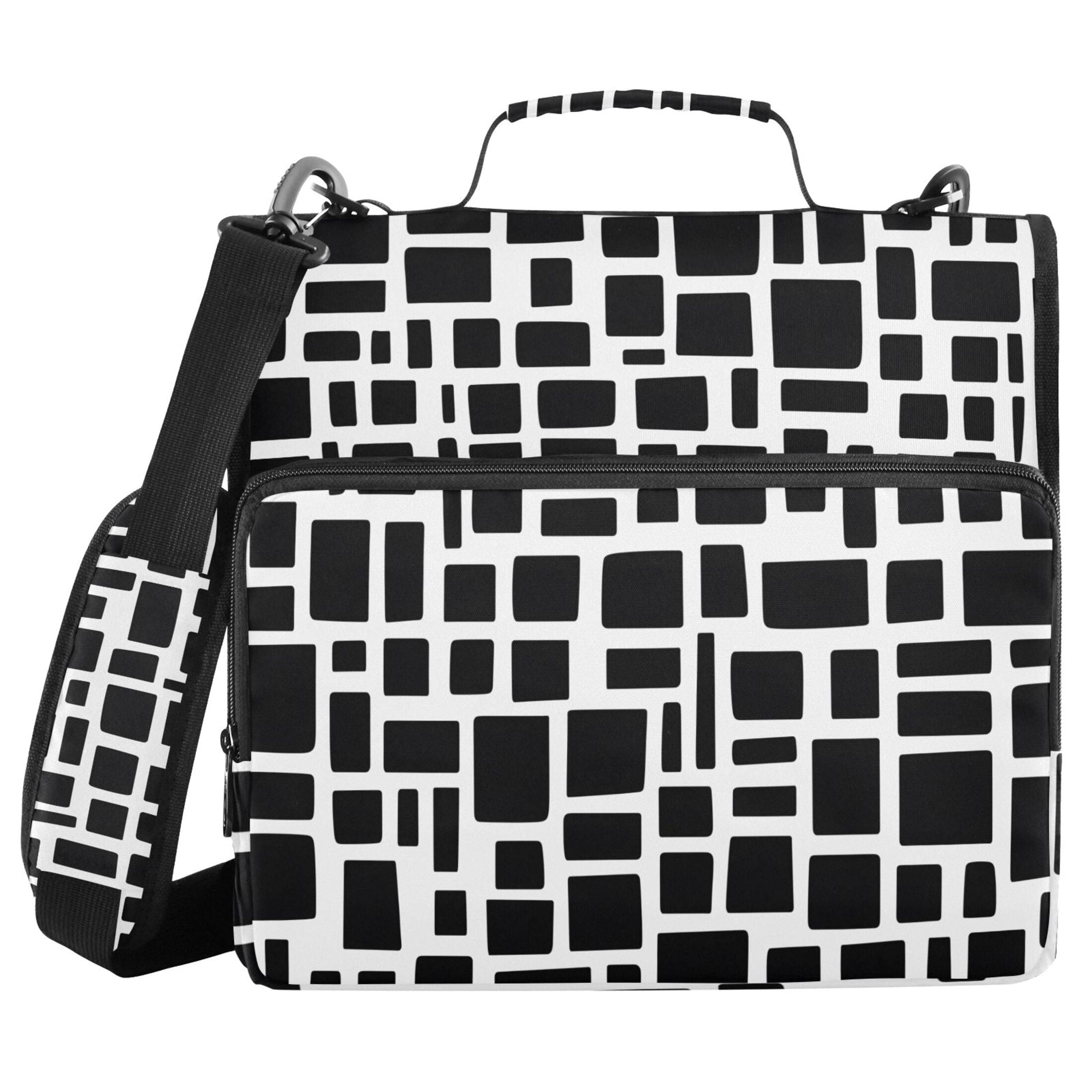 3 Ring Zipper Binder with Shoulder Strap Waterproof Trapper Keeper 2 ...
