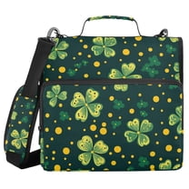 3 Ring Zipper Binder with Shoulder Strap Waterproof Trapper Keeper 2 ...