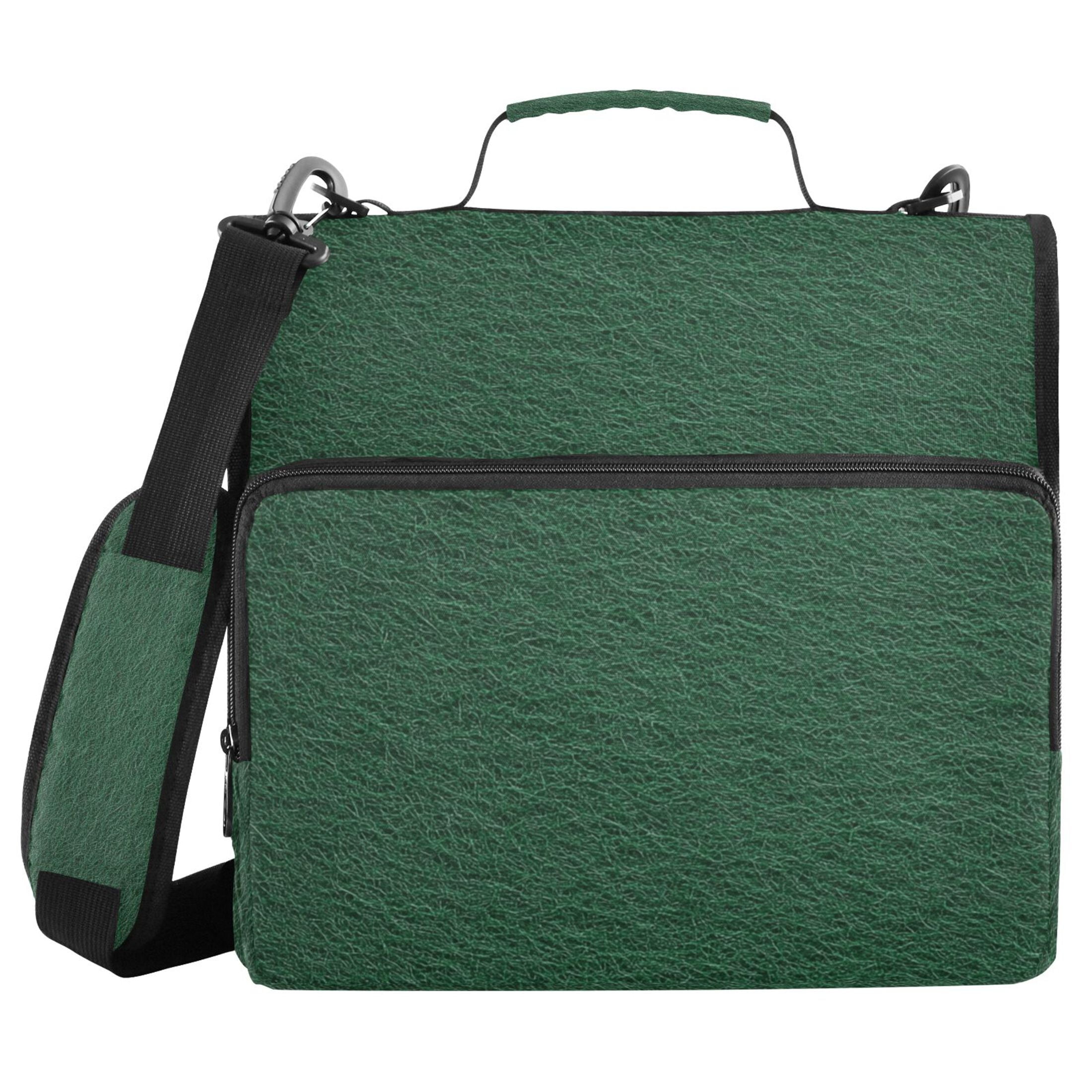 3 Ring Zipper Binder with Shoulder Strap Waterproof Trapper Keeper 1.5 ...
