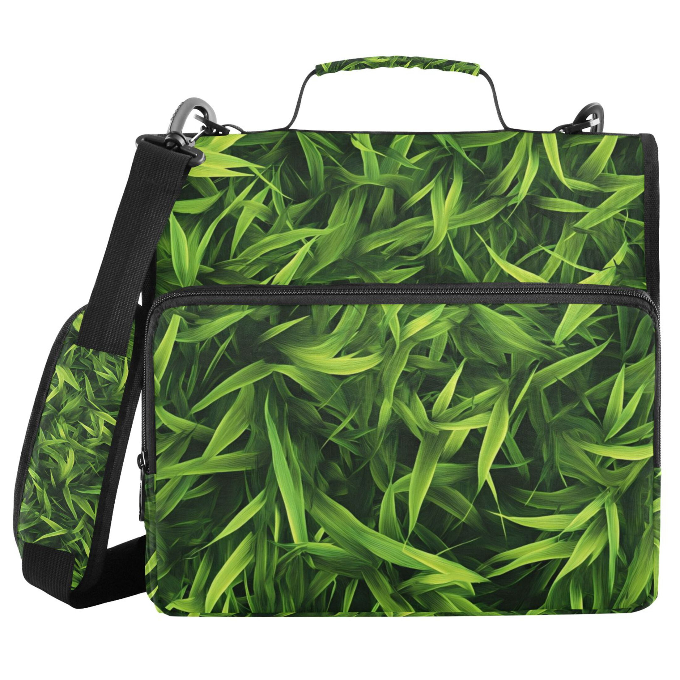 3 Ring Zipper Binder with Shoulder Strap Waterproof Trapper Keeper 1.5 ...