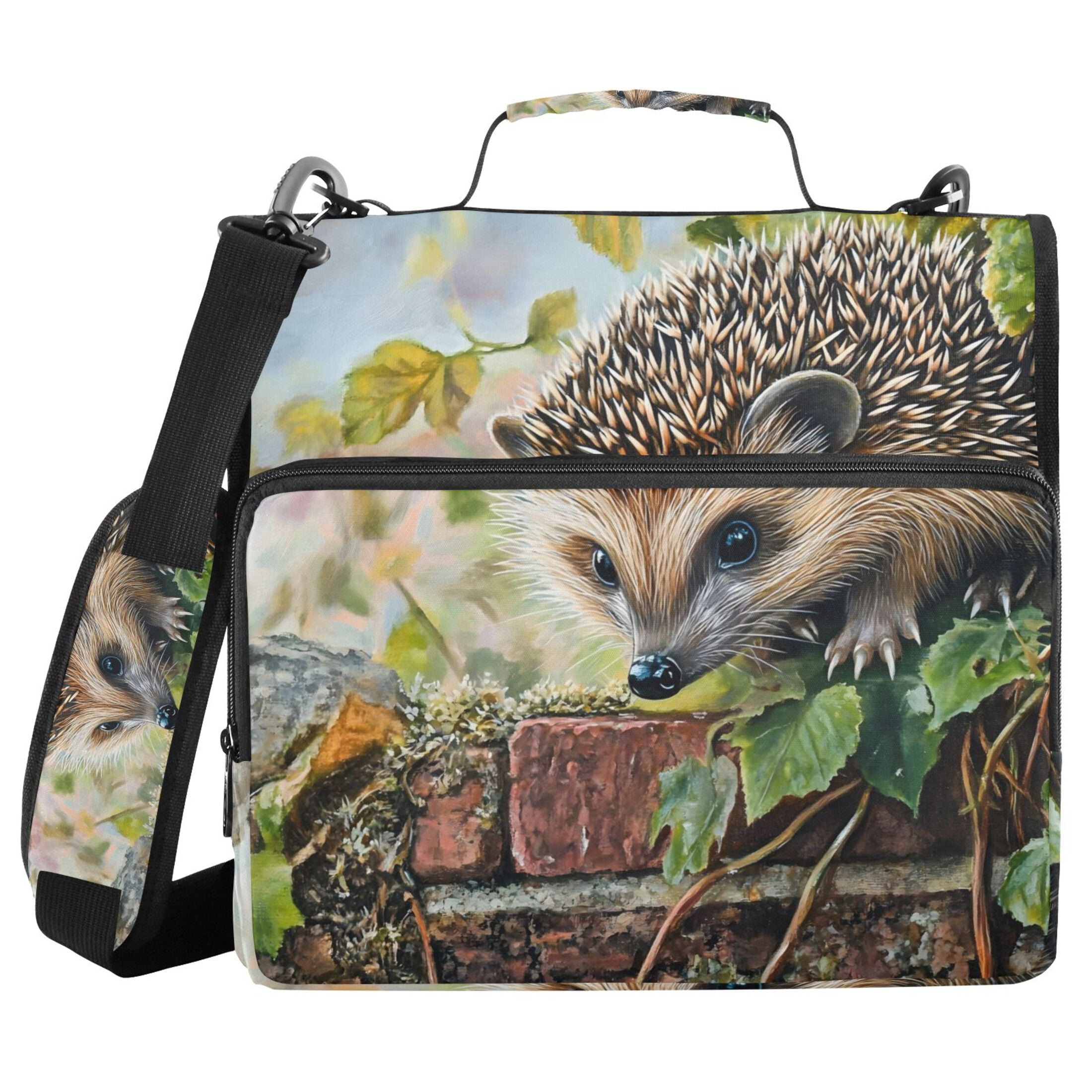3 Ring Zipper Binder with Shoulder Strap Waterproof Trapper Keeper 1.5 ...