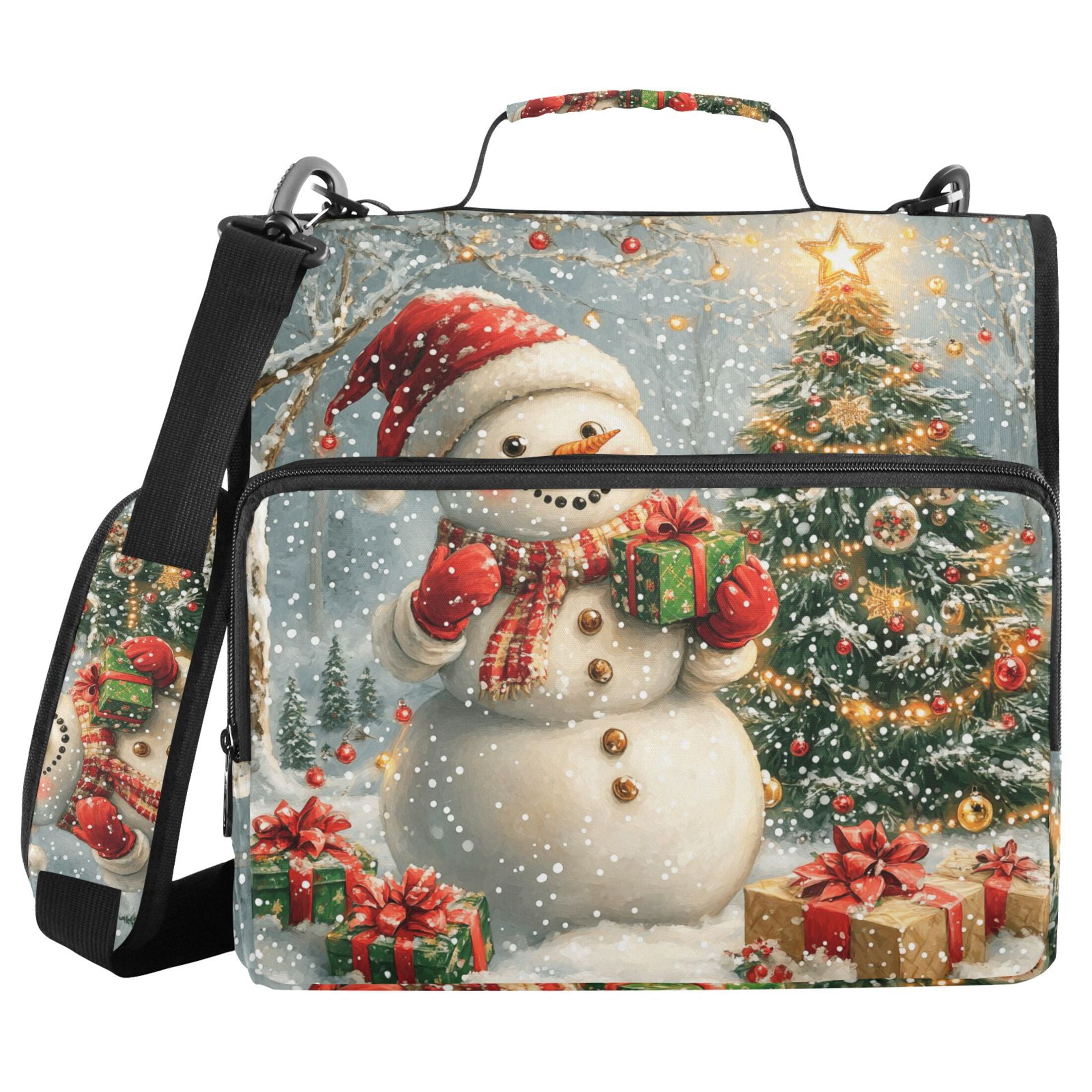 3 Ring Zipper Binder with Shoulder Strap Waterproof Trapper Keeper 2 ...