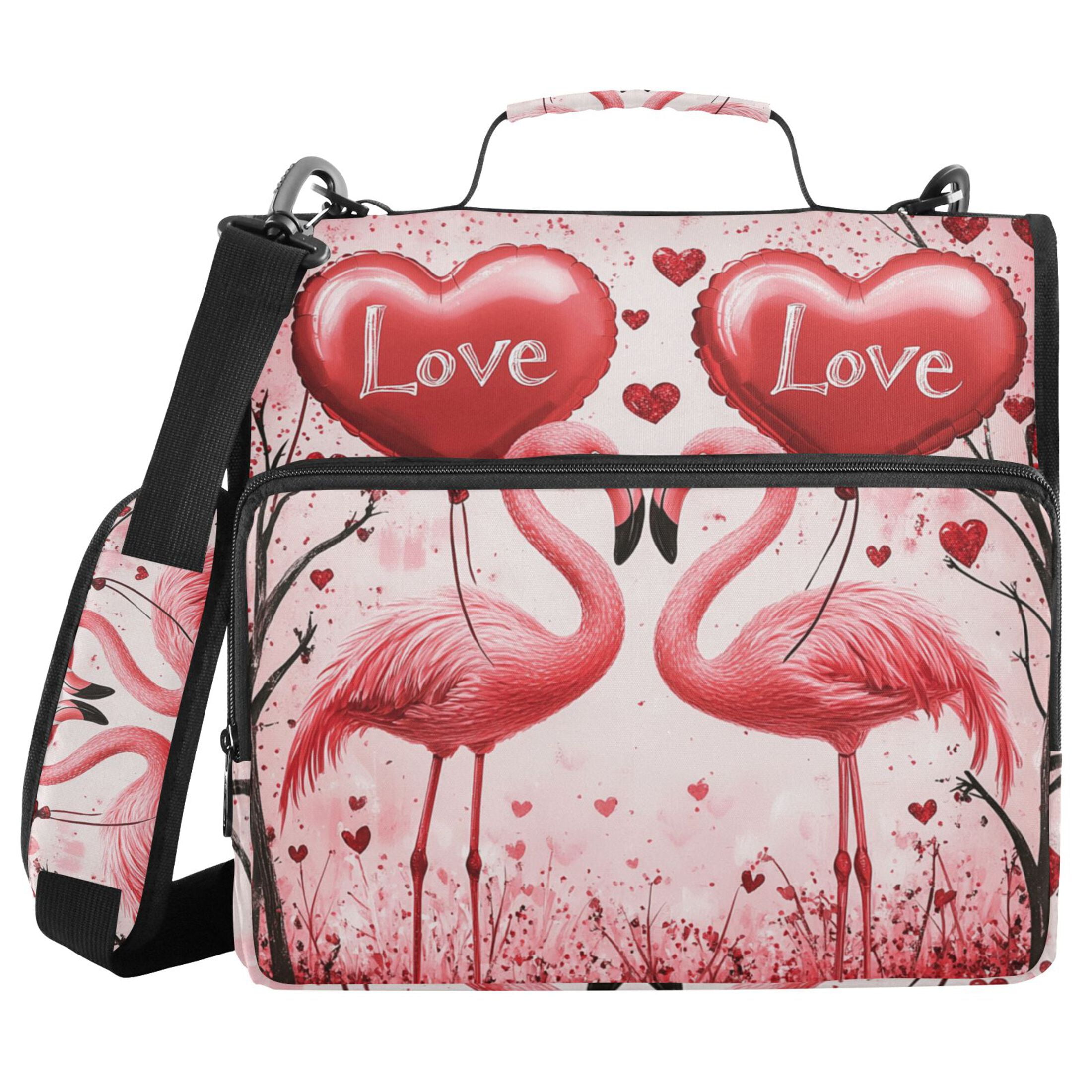 3 Ring Zipper Binder with Shoulder Strap Waterproof Trapper Keeper 1.5 ...