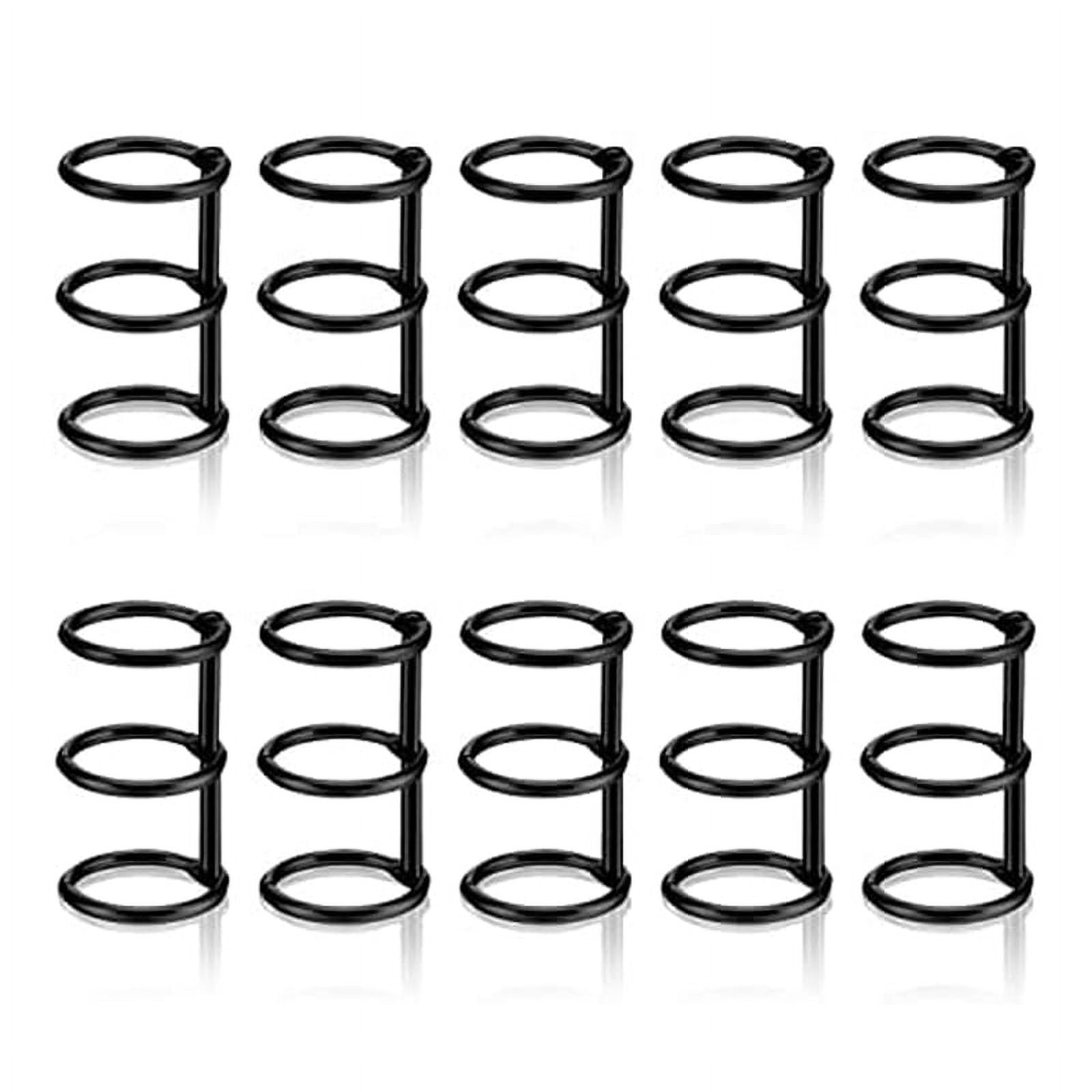 3-Rings Book Rings Metal Loose Leaf Binder Rings Binding DIY Photo ...