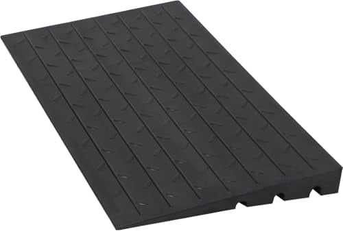 3" Rise Threshold Ramp - Anti-Slip Wheelchair Ramp Portable Wheelchair ...