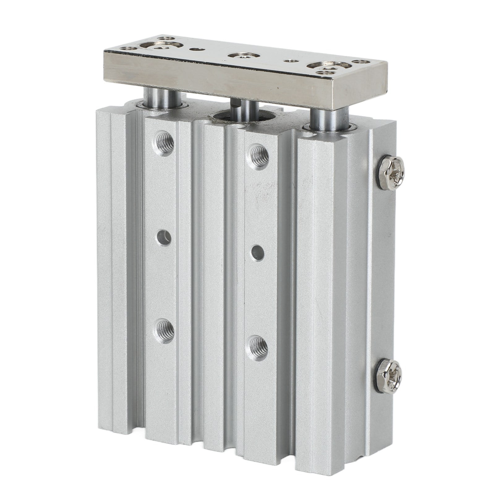 3 Rod Pneumatic Cylinder SMC Type Double Action 12mm Bore 40mm Stroke ...