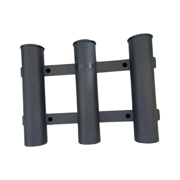3 Rod Tube Boats Plastic Fishing Rod Rack Portable Light Weight Sea ...