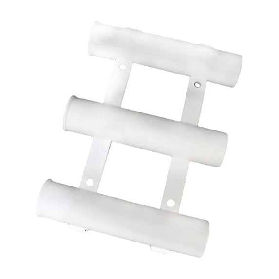 3 Rod Tube Plastic Fishing Rod Racks Holder Fishing Tackle Tool Plastic ...