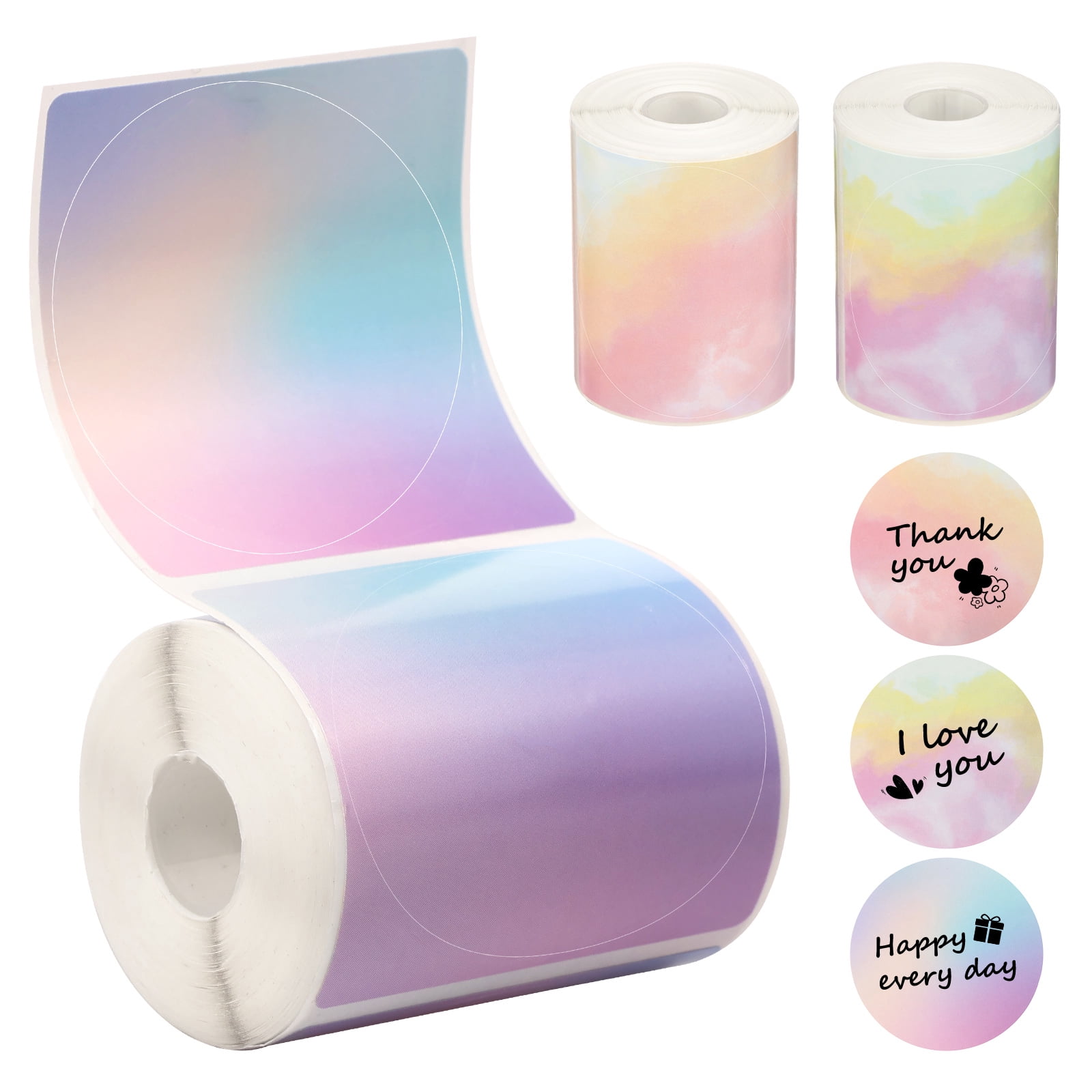 3 Roll Thermal Label M110 M120 M220 M221 Label 50mm x 50mm Thermal Tag ...