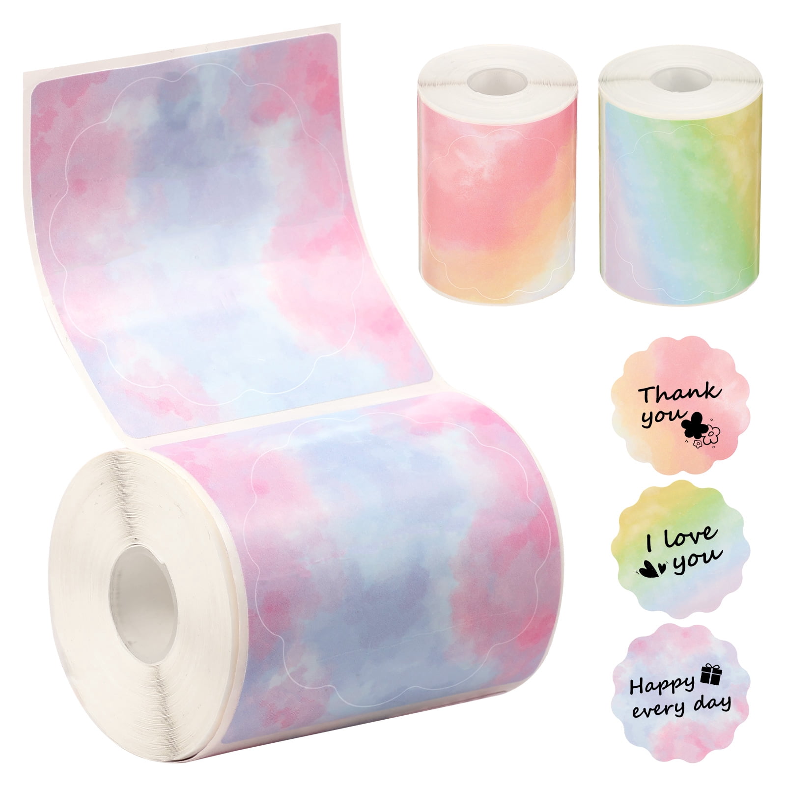 3 Roll Thermal Label M110 M120 M220 M221 Label 50mm x 50mm Thermal Tag ...