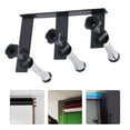3-Roller Photography Backdrop Wall Mount Manual Background Roller ...
