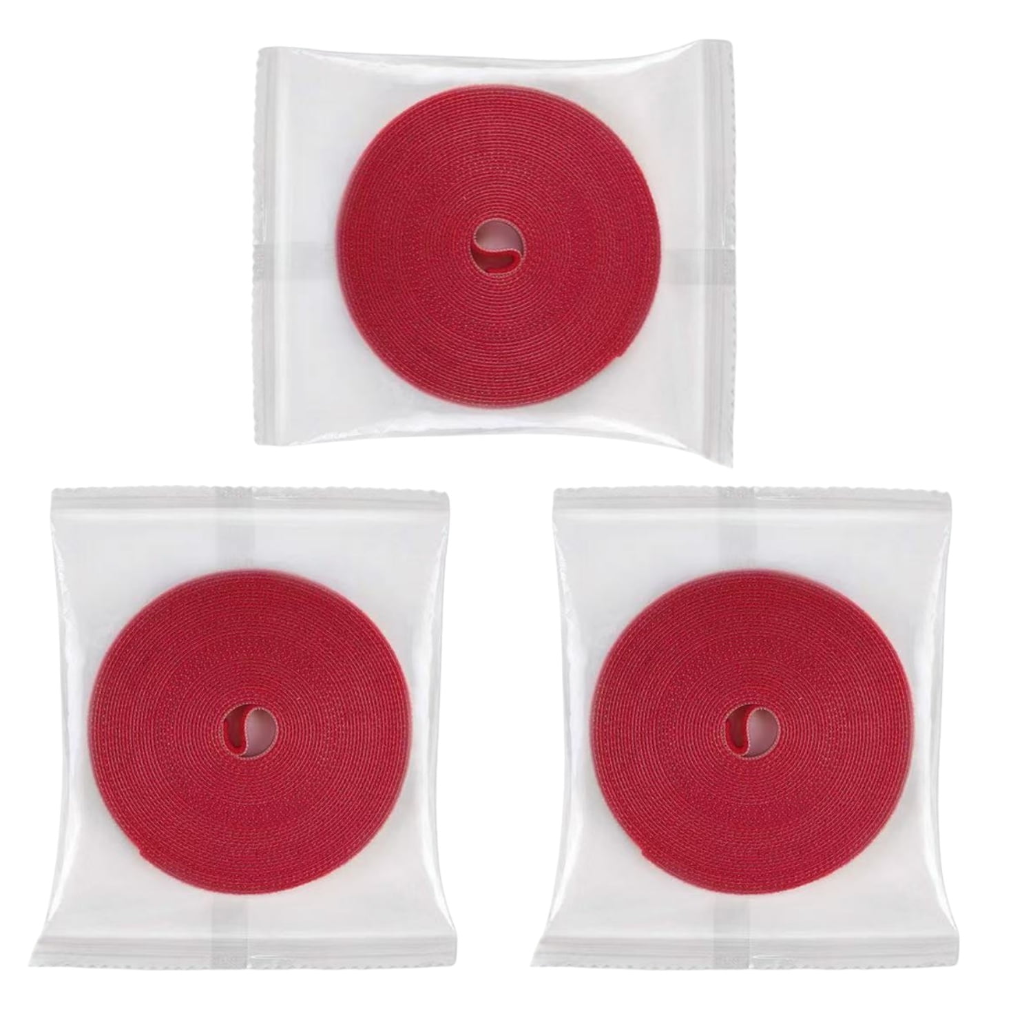 3 Rolls of 0.5 Inch Wide Stretch Strapping Garden Tie Tape, Plant ...