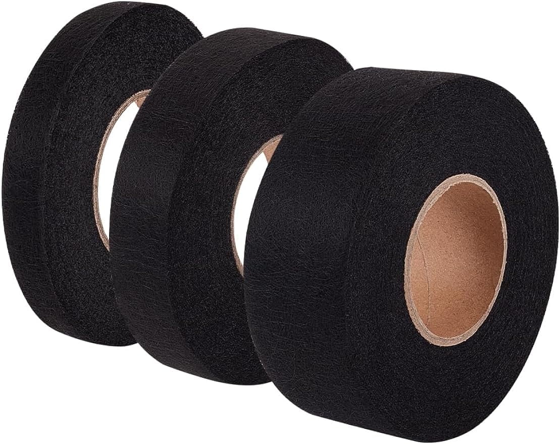 3 Rolls 210 Yards Double-Sided Fabric Fusing Tape 3 Sizes Adhesive Hem ...