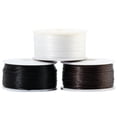 3 Rolls 3 Colors Special Coated Nylon Beading Threads for Beads Mixed ...