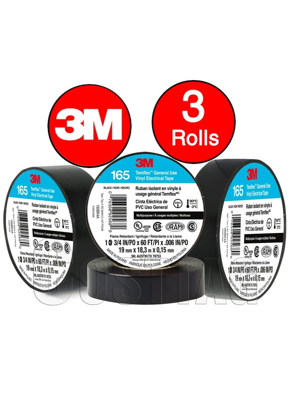 Black Tape in Hardware Tape by Color - Walmart.com