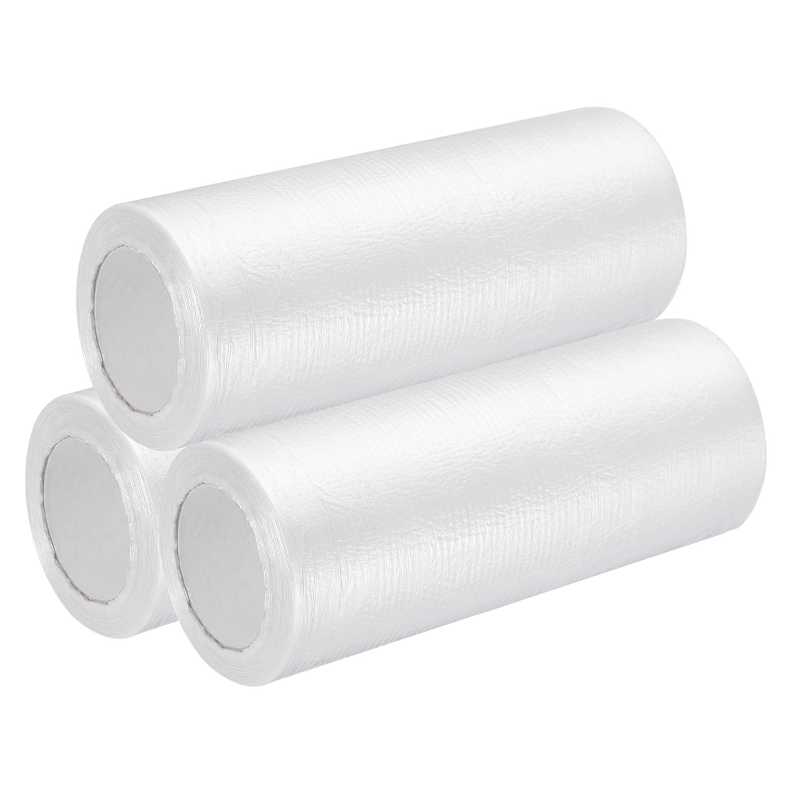 3 Rolls 8 x 52 Ft Plastic Drop Cloth, Waterproof Protective Masking ...