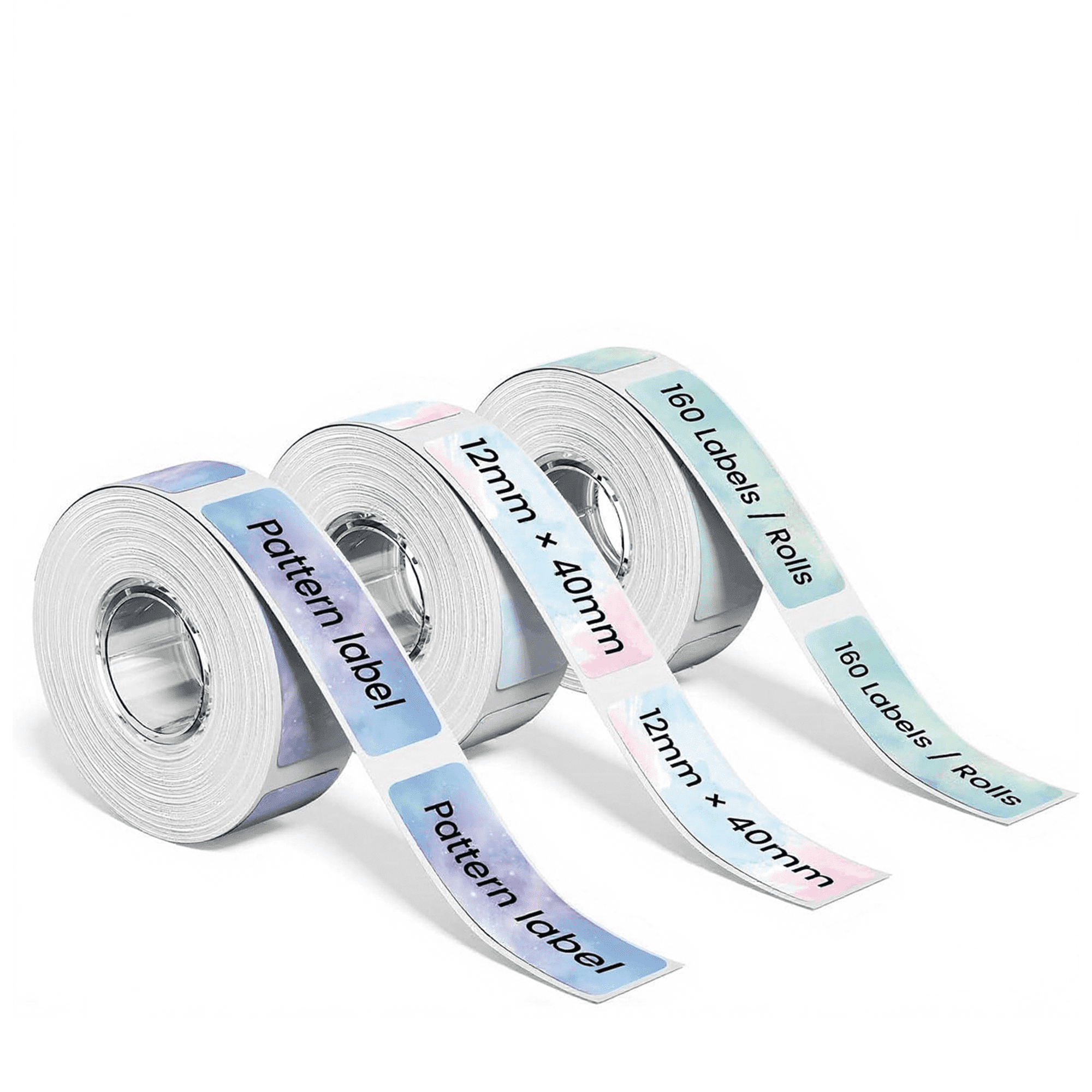 3 Rolls Adhesive Thermal Label Sticker, for D30 Q30 Q30S Q31 D35 Label ...