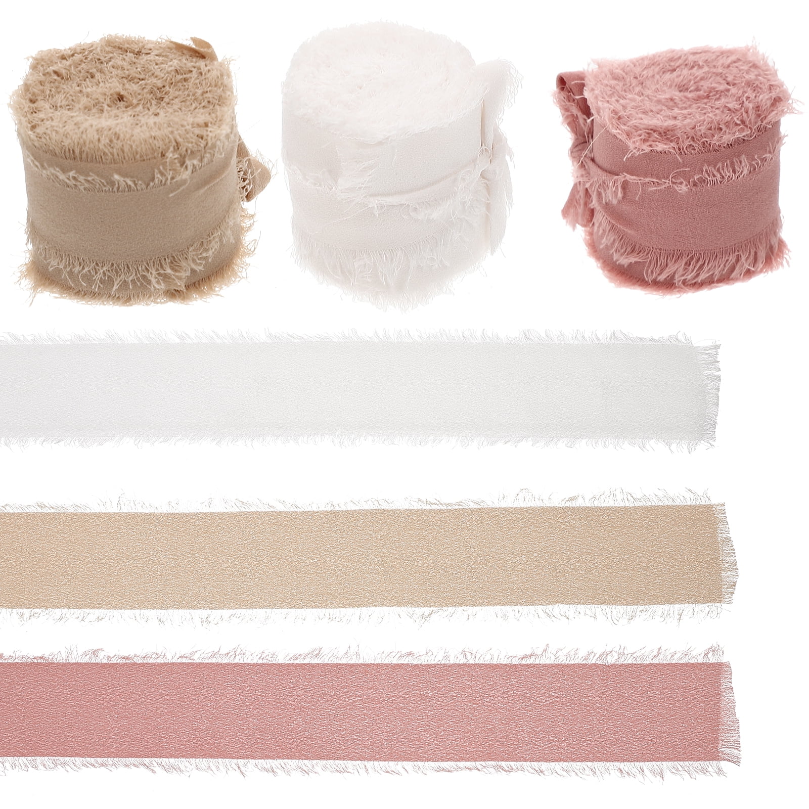 3 Rolls Bouquet Ribbons Decorative Box Ribbons Wedding Gift Packaging ...