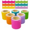 Incraftables Bulletin Board Borders, 6 Rolls (120ft), Scalloped for DIY ...