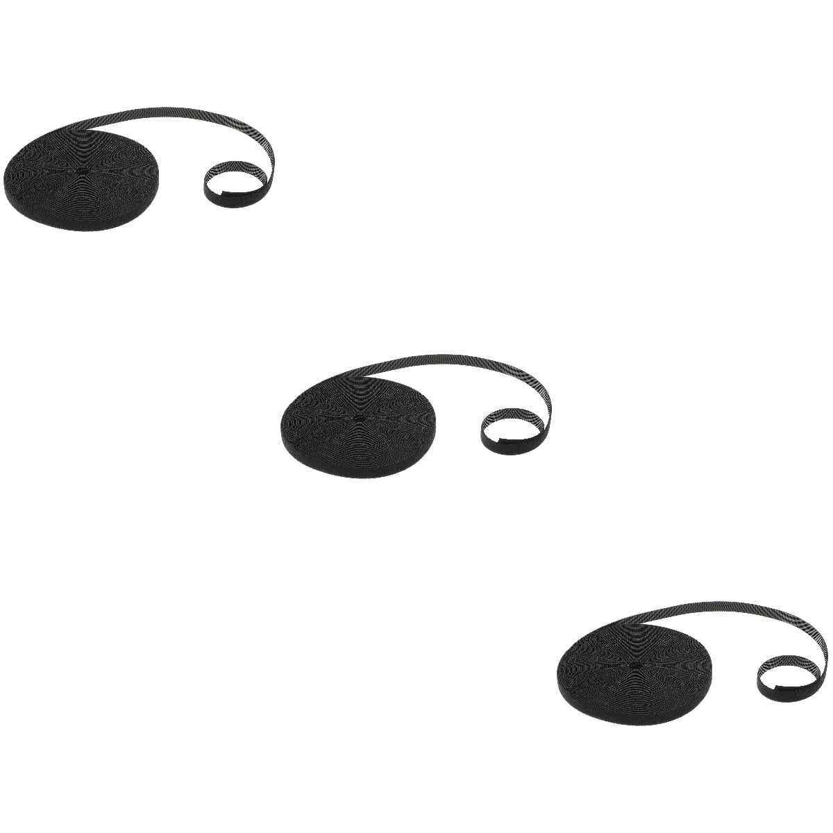 3 Rolls Cable Organizer Cable Tie Hook And Loop Cable Tie Fixing Strap ...