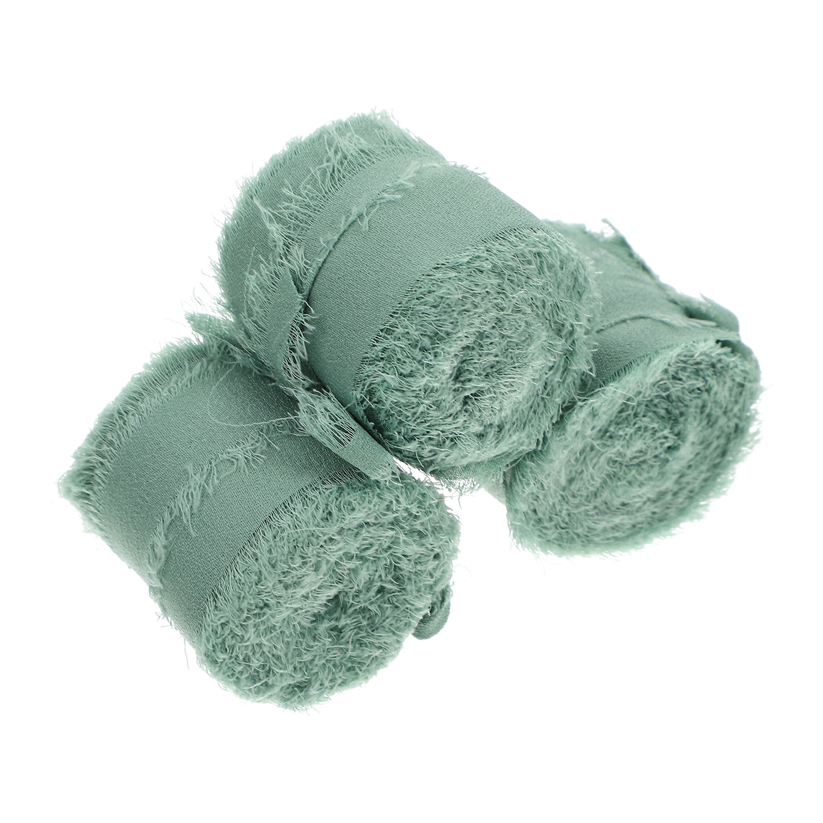 3 Rolls Chiffon Ribbon Bridal Gifts for Flower Bouquet The Tassel ...