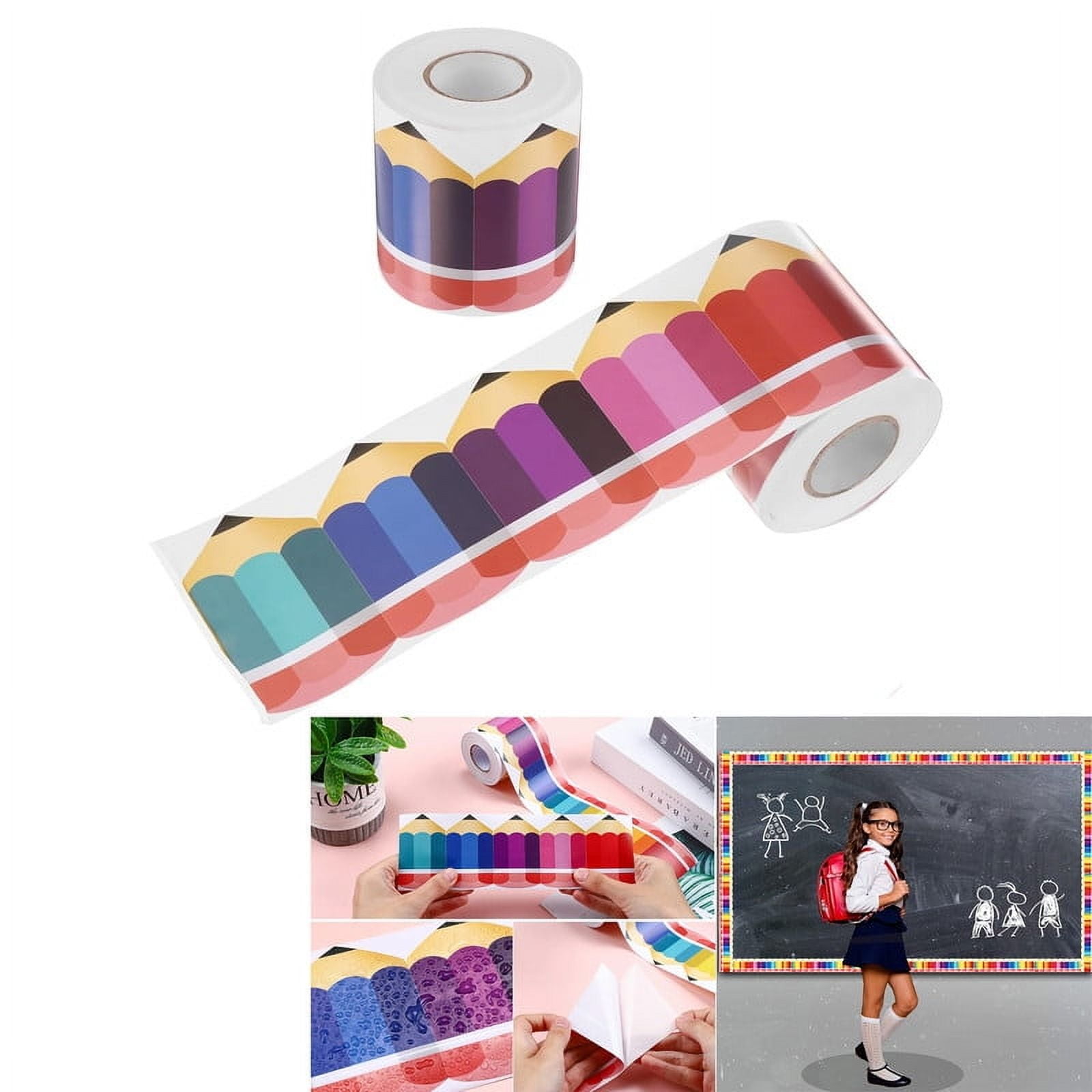 3 Rolls Classroom Door Decorations,Bulletin Border,Boarders For ...