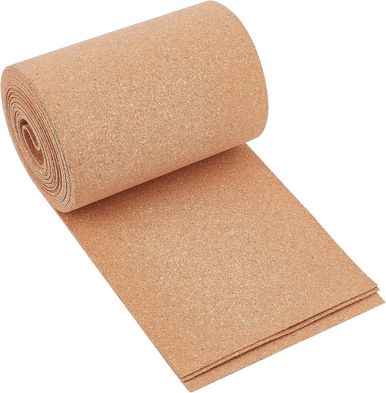 3 Rolls Cork Roll 1mm Brown Powerful Cork Sticker Self Adhesive Cork ...