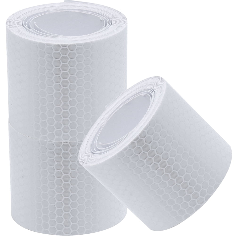 3 Rolls Crystal Grid Reflective Film Lattice Stickers Adhesive Tape ...