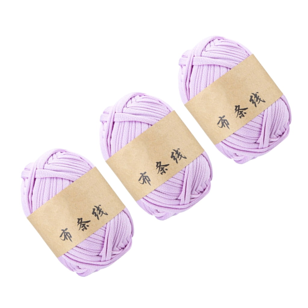 3 Rolls Elastic Braiding Cord 32.8Yard Per Roll For Knitting Craft Bag ...