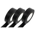 3 Rolls Electrical Insulating Tape Black Duct Tape Electric Tape Black ...
