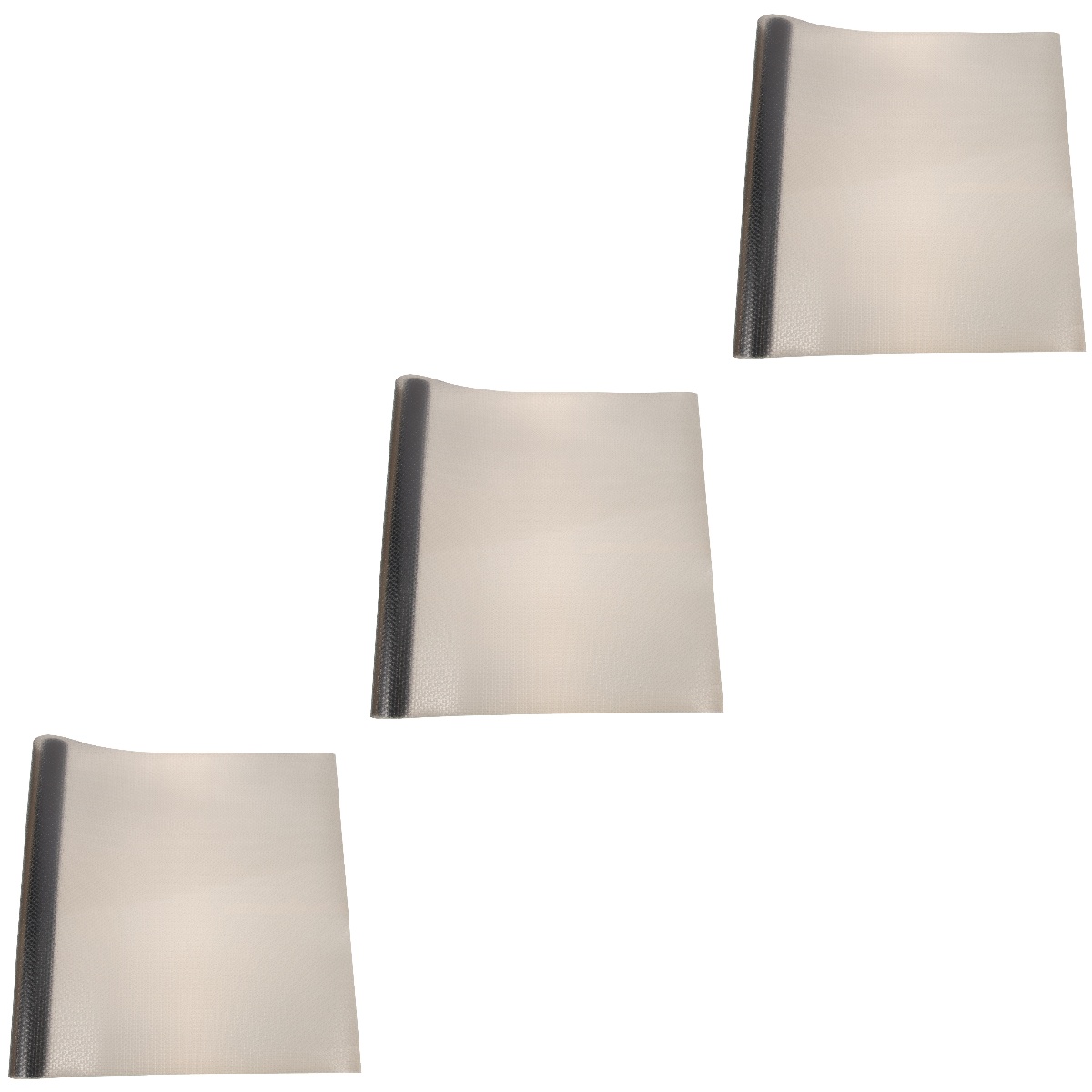 3 Rolls Eva Transparent Pad Anti-wear Table Cushion Convenient Shelf ...