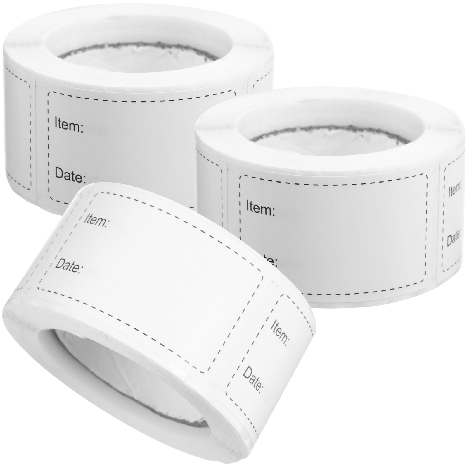 3 Rolls File Identification Stickers Labels Removable Nail Gift Tag ...