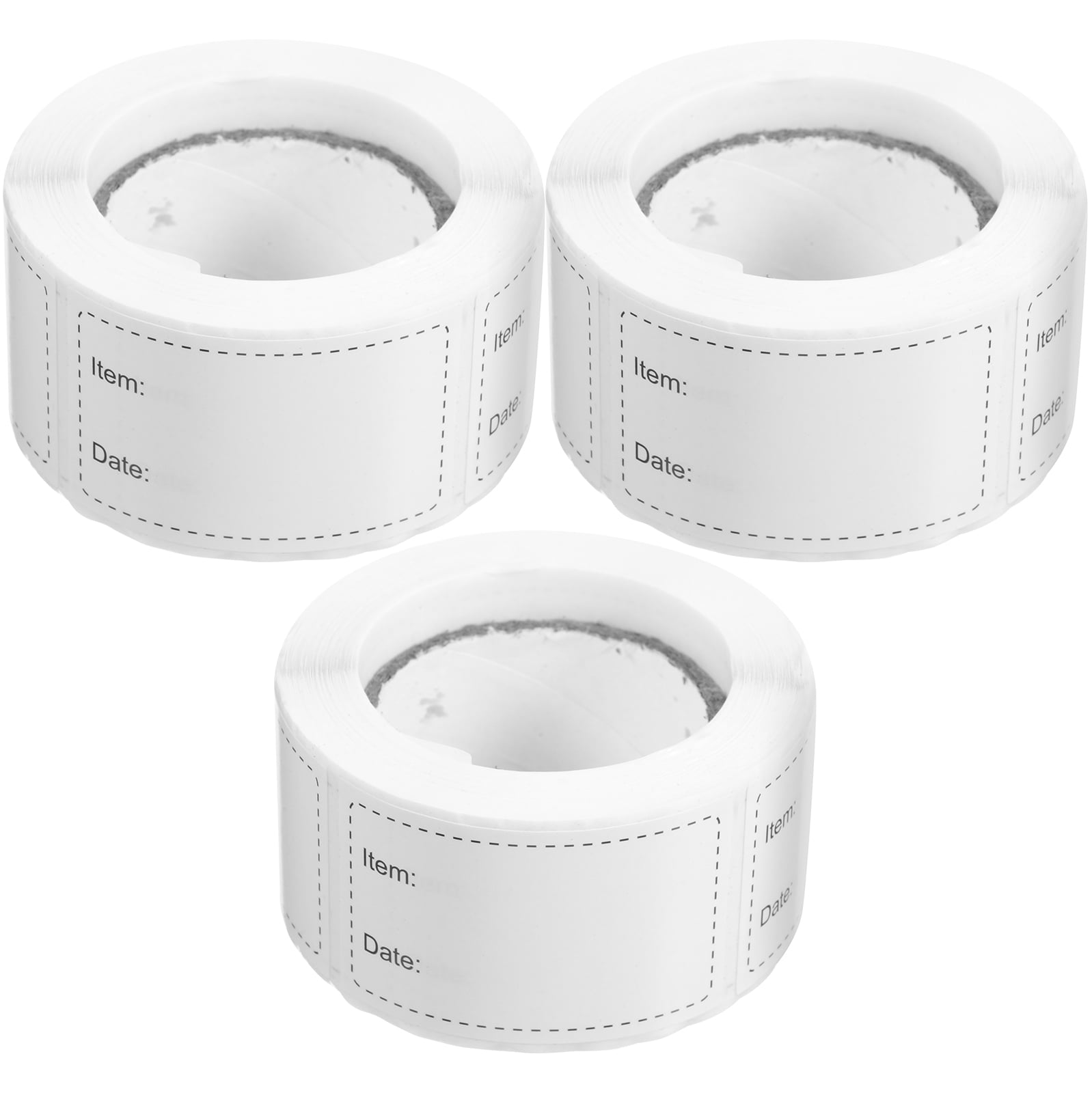 3 Rolls File Identification Stickers Name Labels Storage Bins with ...