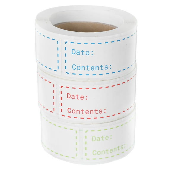 OFFIGAM Food Storage Labels Assorted Colors Copper Foil for Organized ...