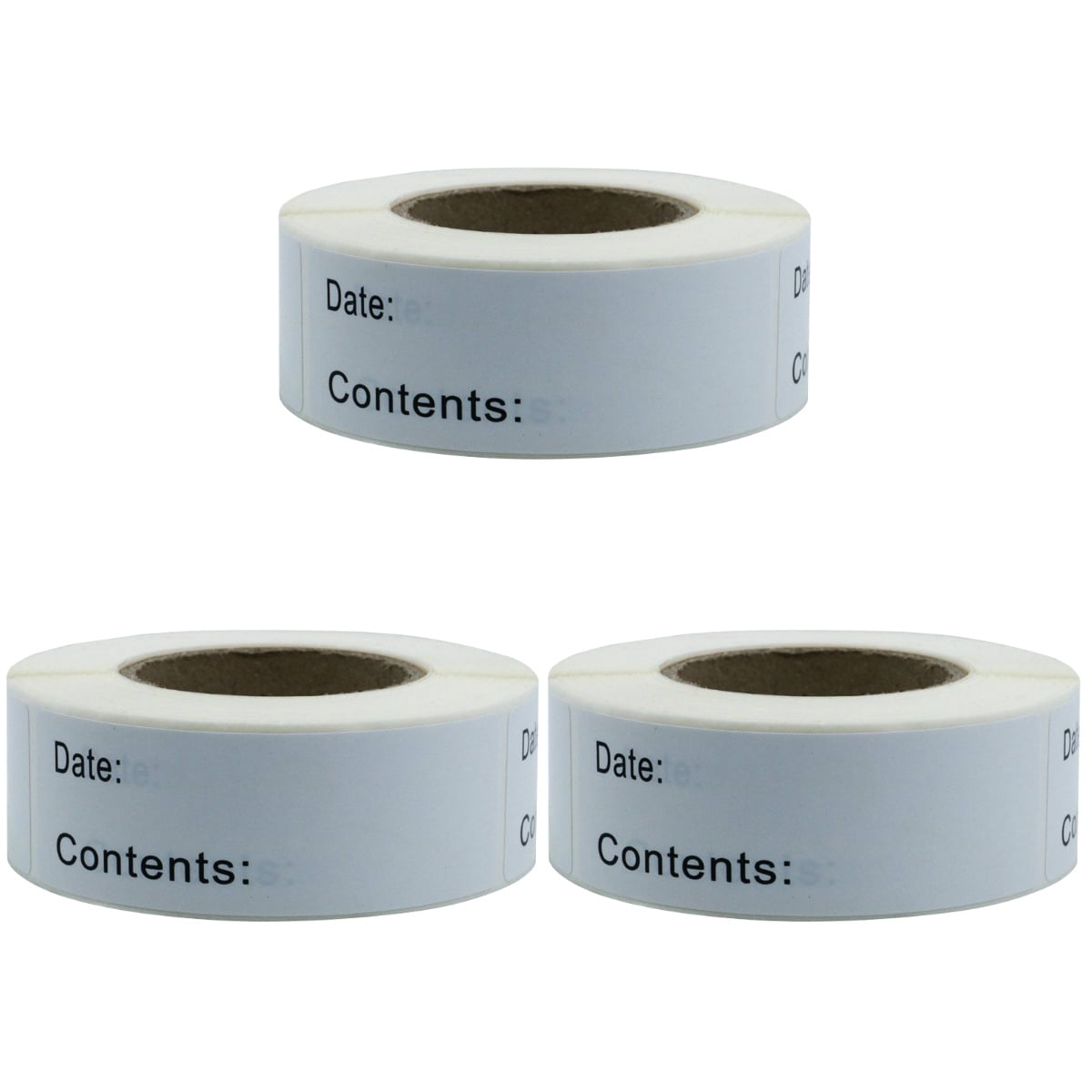3 Rolls Freezer Labels Product Wicker for Food Truck Labeling Stickers ...