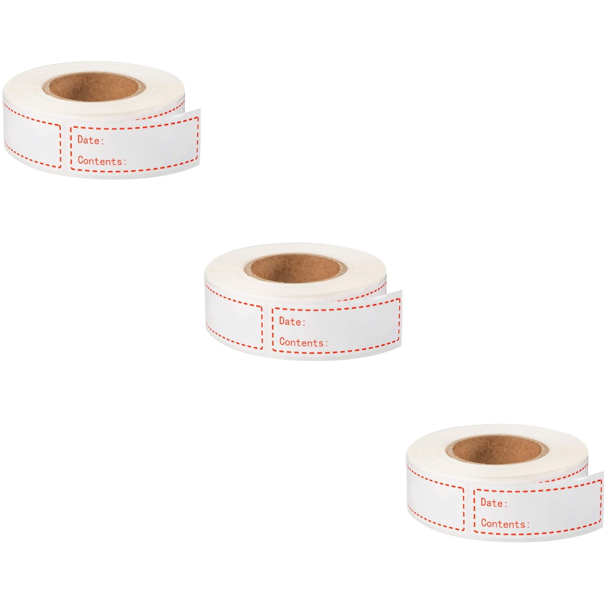 3 Rolls Freezer Refrigerator Label Sticker Pack Stickers Food Labels ...